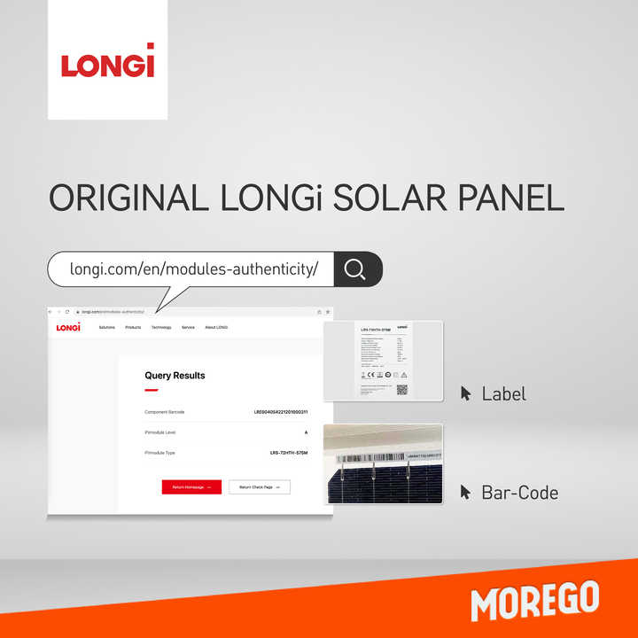 Longi Solar Hi-Mo7 HPDC Cell N-Type Solar Panels 590w-620w