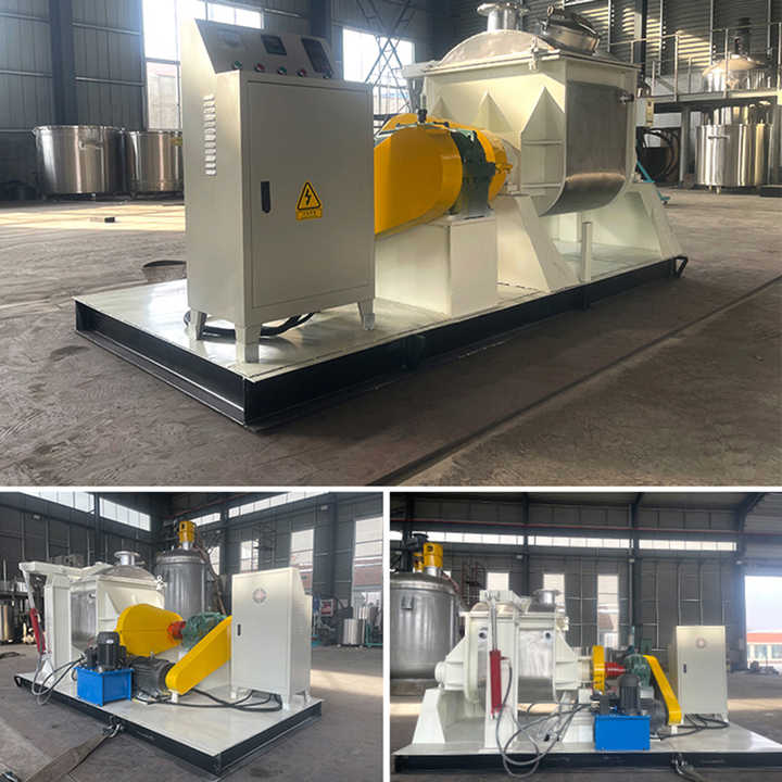 Hydraulic Tilt Electric Heating Kneader Mixer Stainless Steel ...