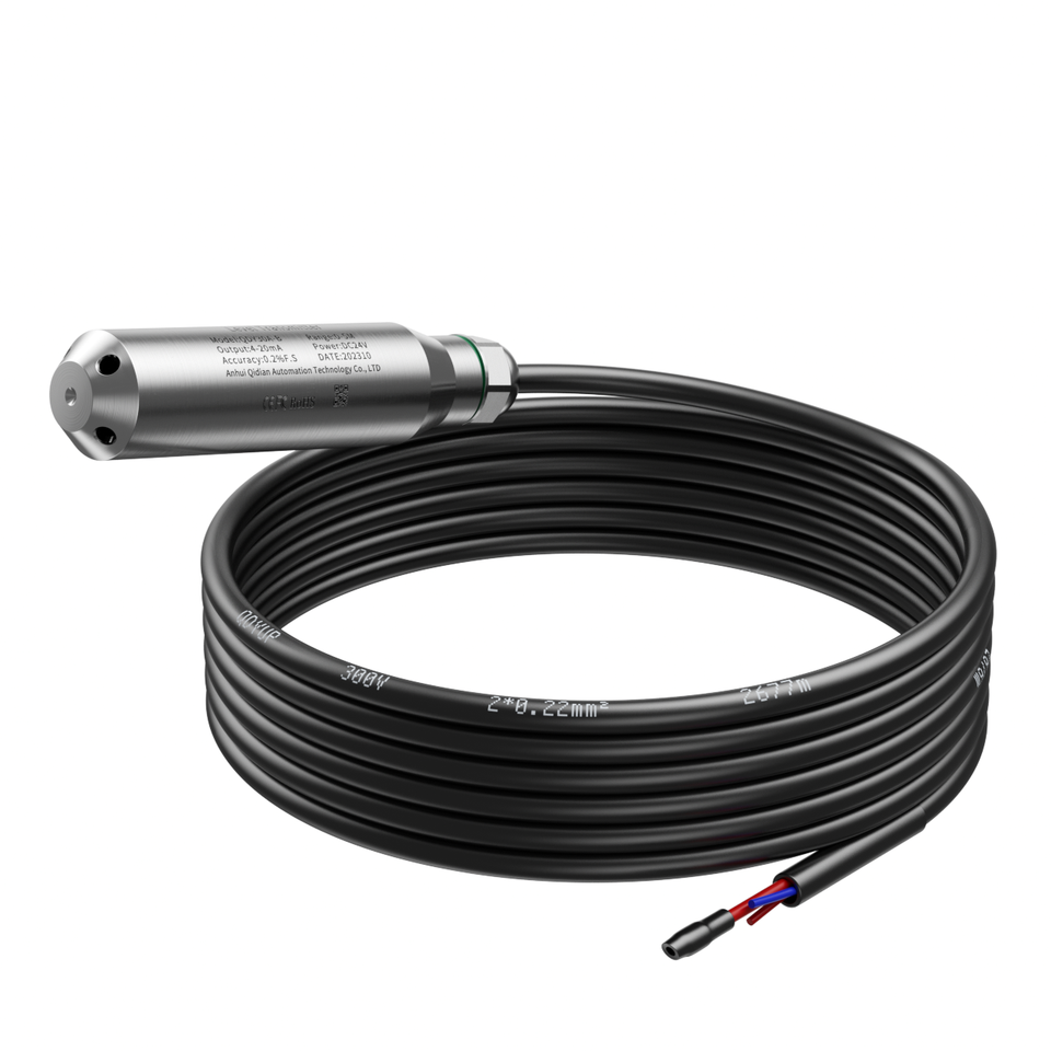 304 Stainless Steel Hydrostatic Level Probe - 4-20ma