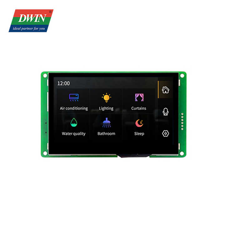 DWIN HMI Display, UART Serial TFT LCD Module 480*272 Resolution DMG48270C043-04WTC 4.3 Inch ...
