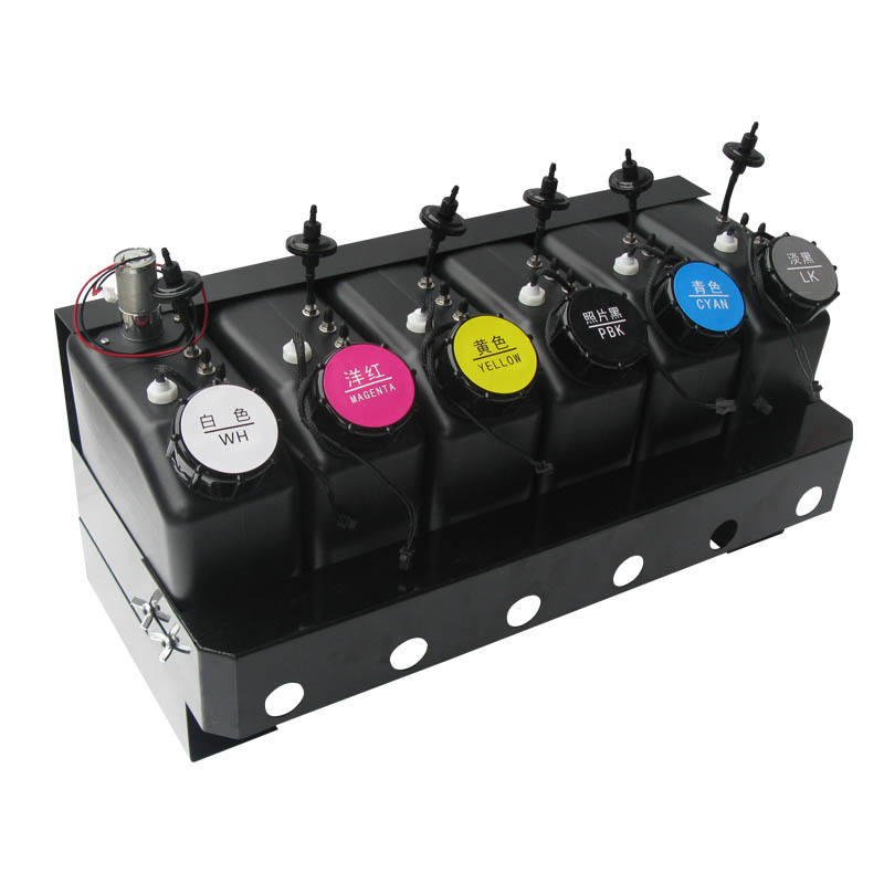 1.5L Combination Set Letop Inkjet Printer 6 Digits UV Sub Ink Tank ...