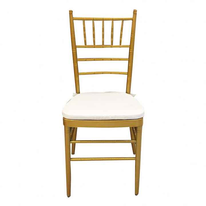 Hotel Tiffany Fancy Wedding Modern Stackable Chivari Chairs