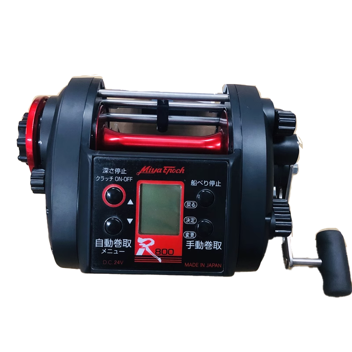 Miya R800 Electric Reel - 75kg Max Drag Power for Trolling