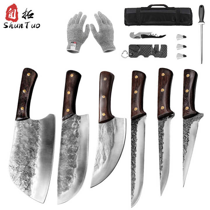 custom commercial professional cattle livestock slaughter knives ...
