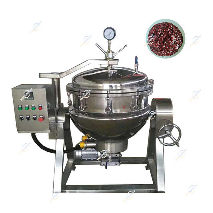 High Pressure Industrial Electric 100L 100 Rice Meat Soup Porridge ...
