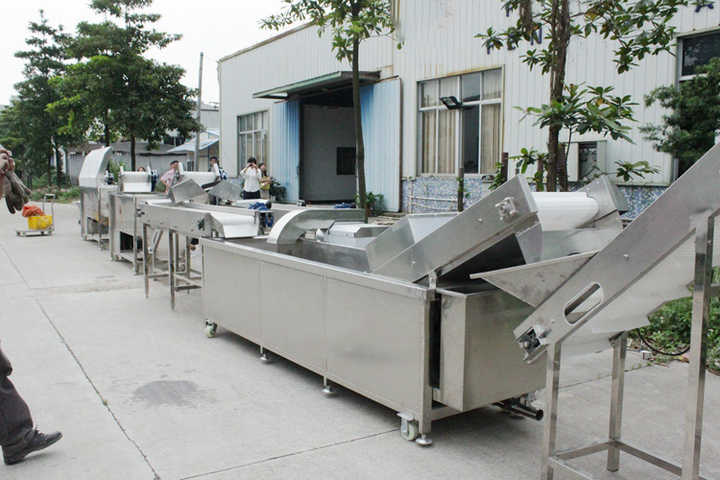 Automatic Crinkle Cut French Fries Making Machine - High Productivity
