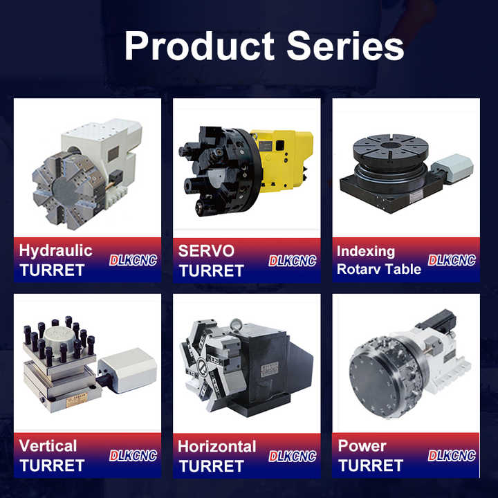 CLT series Cam hydraulic NC Turret 8 position cnc lathe power turret ...