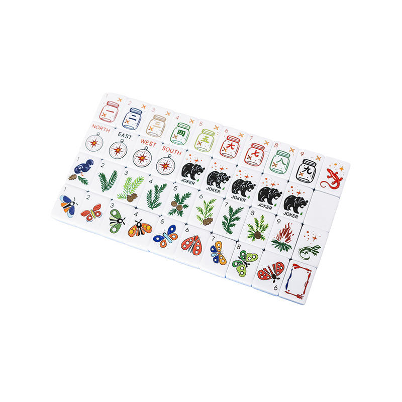 Wholesale Acrylic American Mahjong Smooth Polished Tiles Leisure Indoor ...