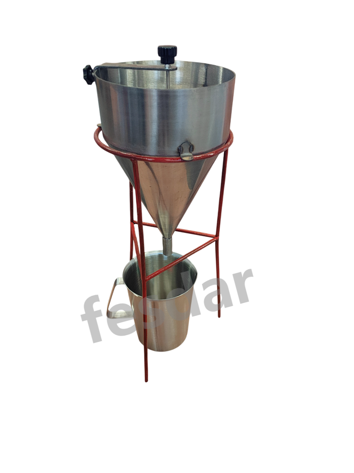 Portable Cement Slurry Flow Cone Apparatus Professional Cement Slurry ...