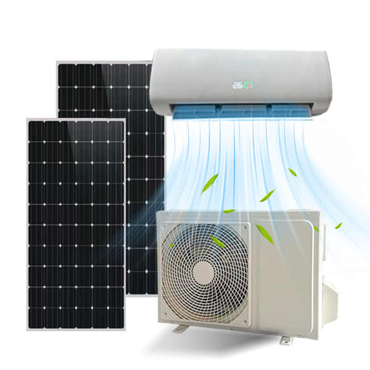 Solar Powered Air Conditioning System - Hybrid Solar AC Kit for Homes ...