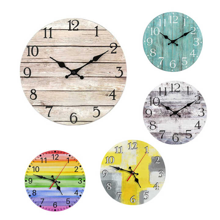 Tiktok Hot Rustic Coastal Country Clock Decorative For Bedroom Living ...