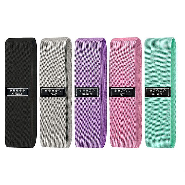 OEM Unisex Elastic Exercise Bands Booty Circle Loop with Resistance for ...