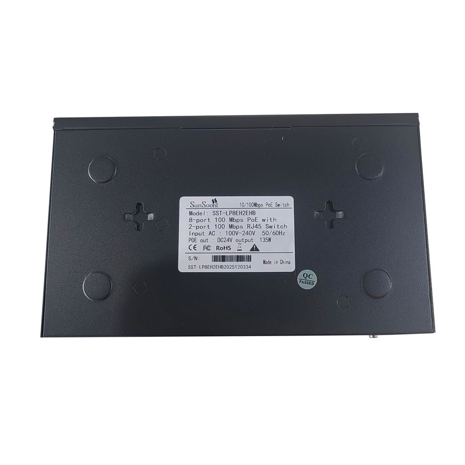 DC24V 8 Port Poe Switch - Efficient IP Camera Networking