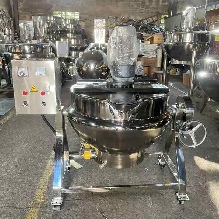 200 Liter Jacketed Cooking Kettle - Efficient Food Processing