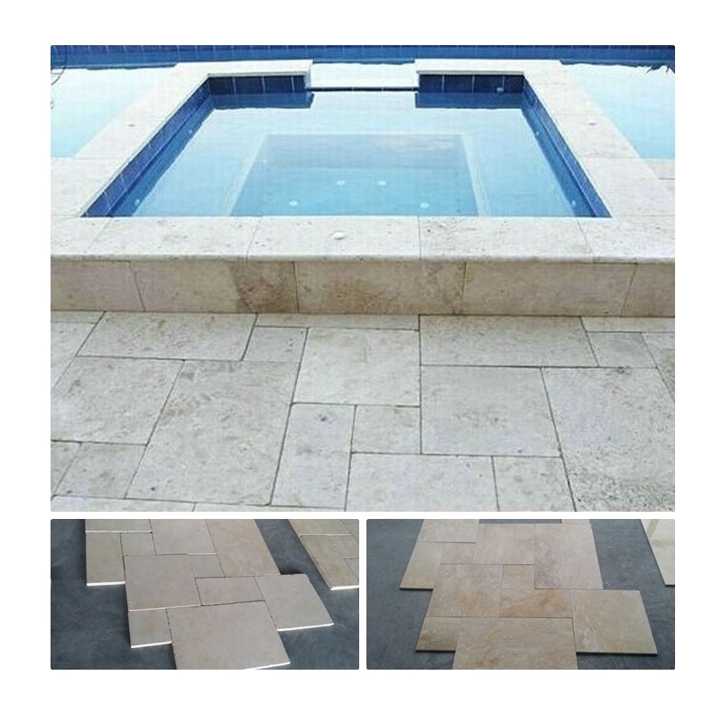 Premium Turkish Travertine Pavers - Durable & Stylish
