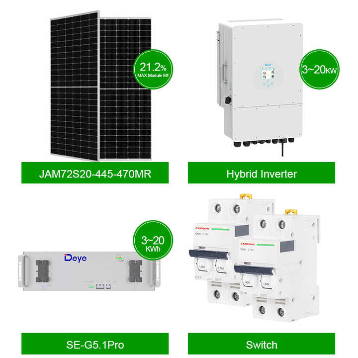 Deye 12kw Solar System - Efficient Hybrid Energy Solutions