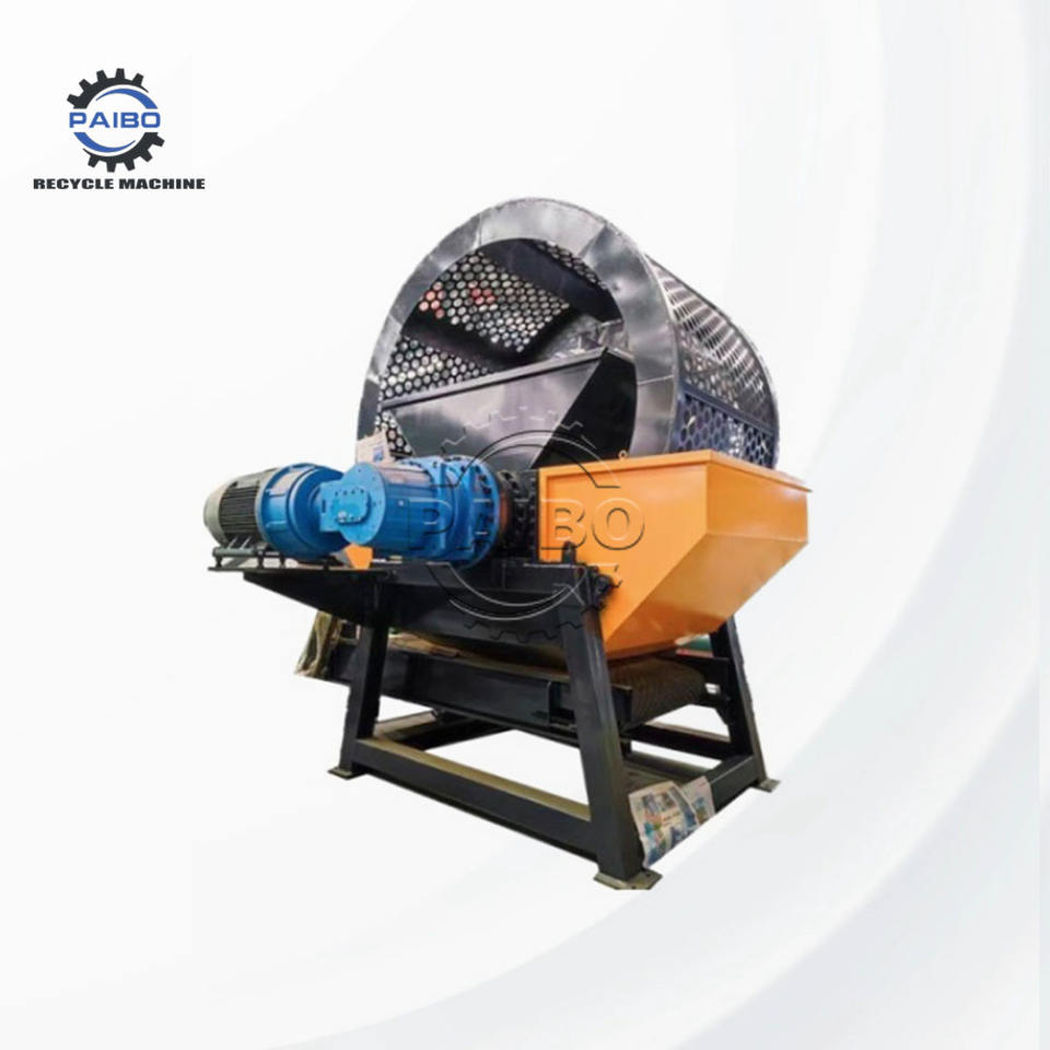 OTR Tire Shredder Heavy Duty Tire Pre Shredder with Motor & Engine PB ...
