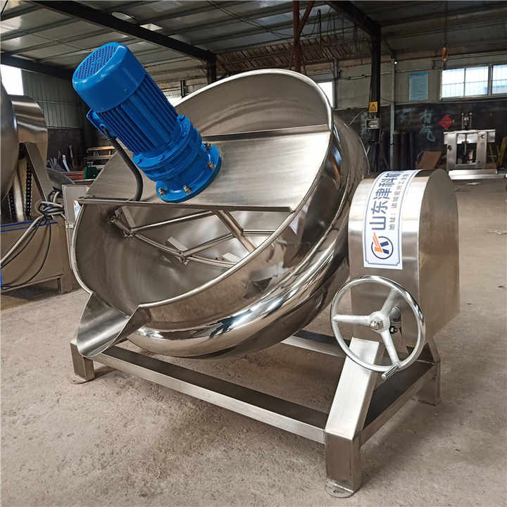 Mixer Tilting Gummy Candy Automation Cooking Double Electric Heating ...