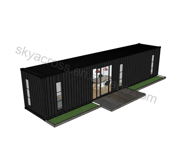 40ft Prefab Shipping Container House With Two Bedrooms Luxury Prefab ...