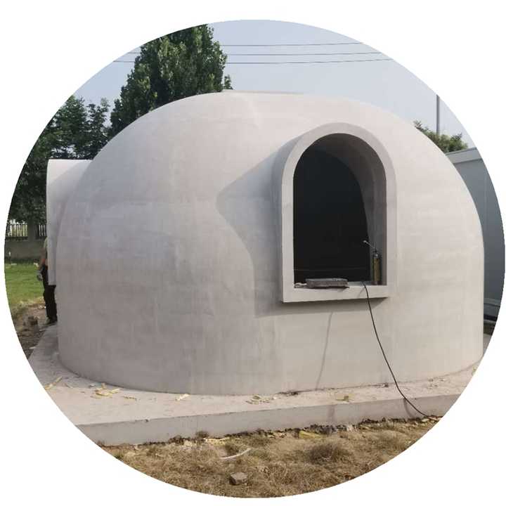 Japan Modified Graphite Polystyrene Dome Space Module