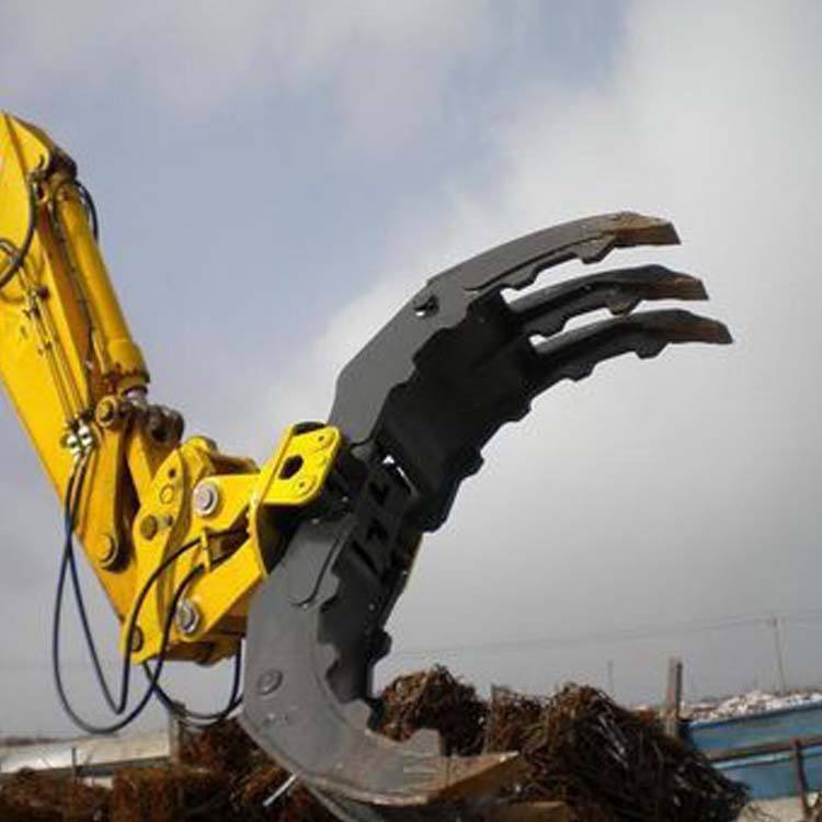 TIEJIA Rotary Excavator Hydraulic Grabs Excavator Grab Bucket for Wood ...