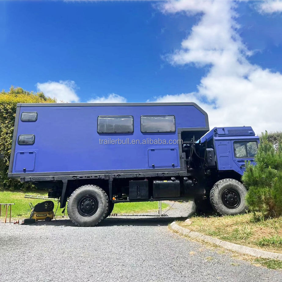 MAN-LMTV Cab-Over Truck Camper - 16ft Overland RV for DIY Expedition ...
