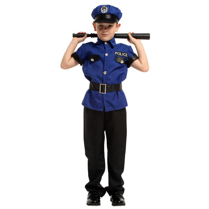 Boy Police Costume manufacturer, company | Yiwu Shengpai Costume Co., Ltd.