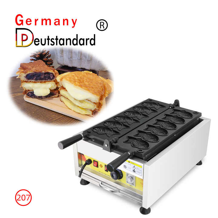 Germany Deutstandard NP-207 Taiyaki Machine Fish Waffle Commercial Mini ...
