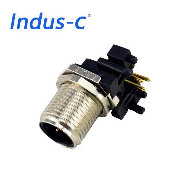 Circular Panel Mount IP67 Waterproof Connectors for Automotive
