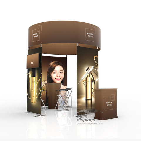 20*20ft Portable Island Trade Show Booth Modular Exhibition Booth ...
