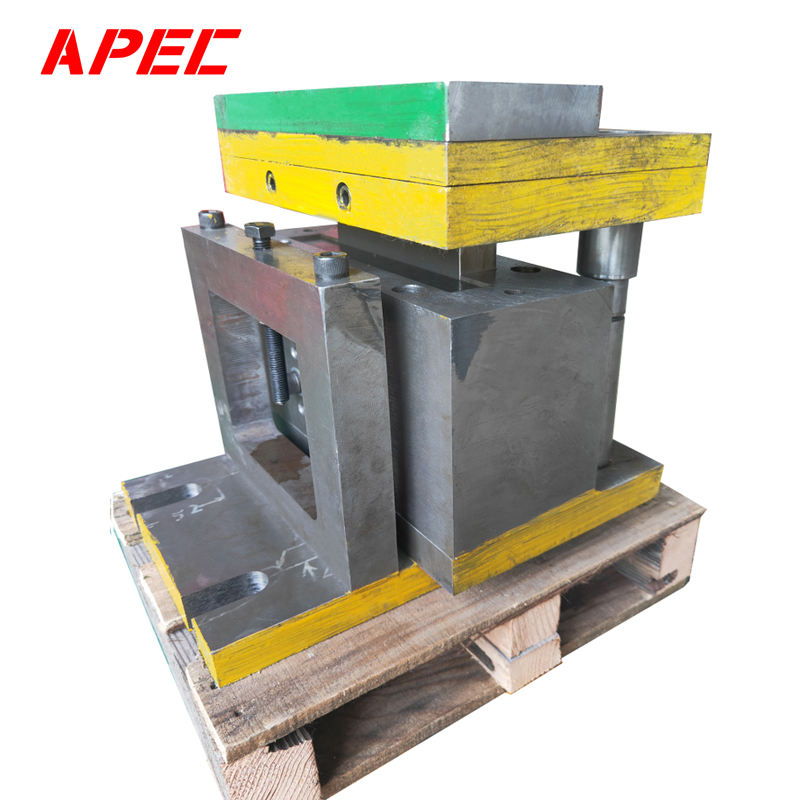 160*160mm Steel Shearing Punch Die Angle Bar Cutting and Punching Molds ...