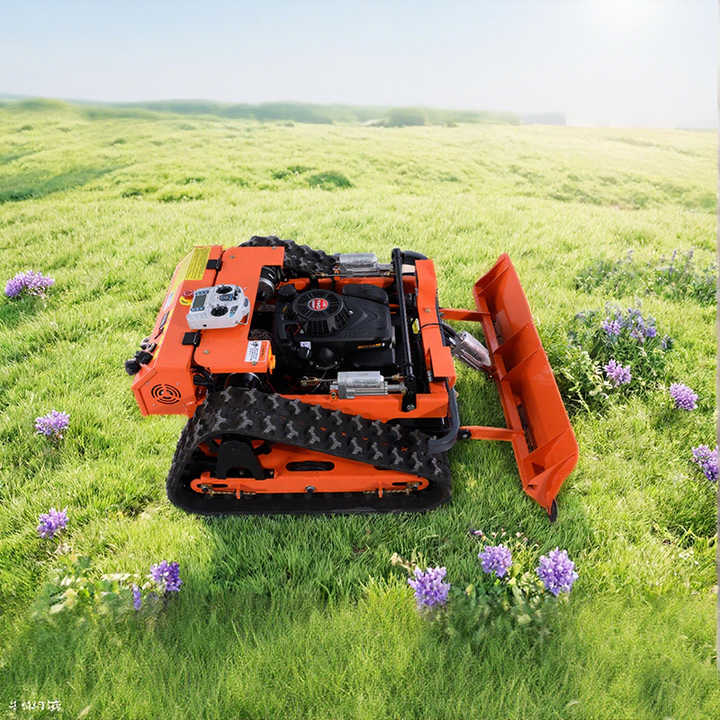 engine Powered robotic Mowers wheel Type Automatic Lawn Mower China ...