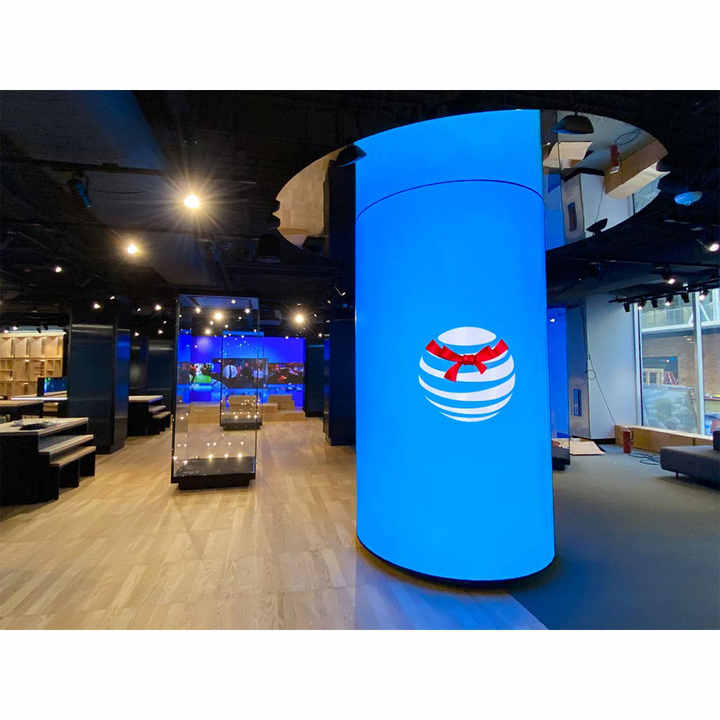 Indoor P4 Curve Flexible Smd Led Video Wall - Canbest