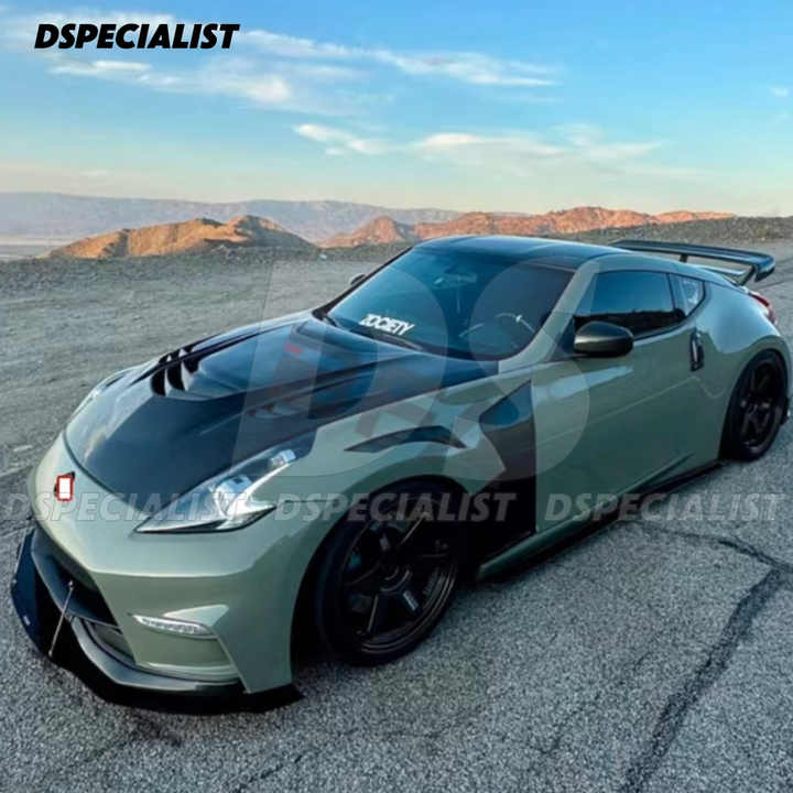 MBJ Style Carbon Fiber Vent Hood Bonnet for Nissan 370Z| Alibaba.com