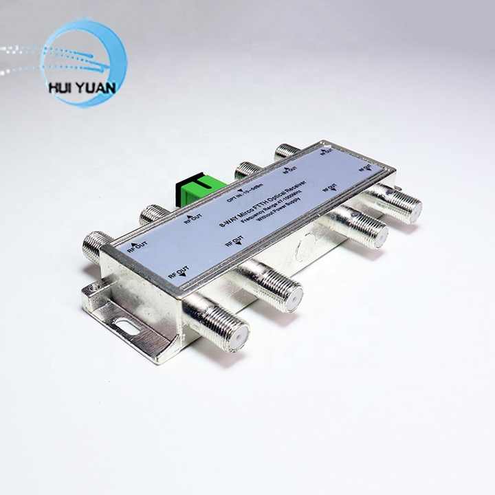 CATV Fiber Passive Node - 8 RF Ports, 47-1000mhz Bandwidth