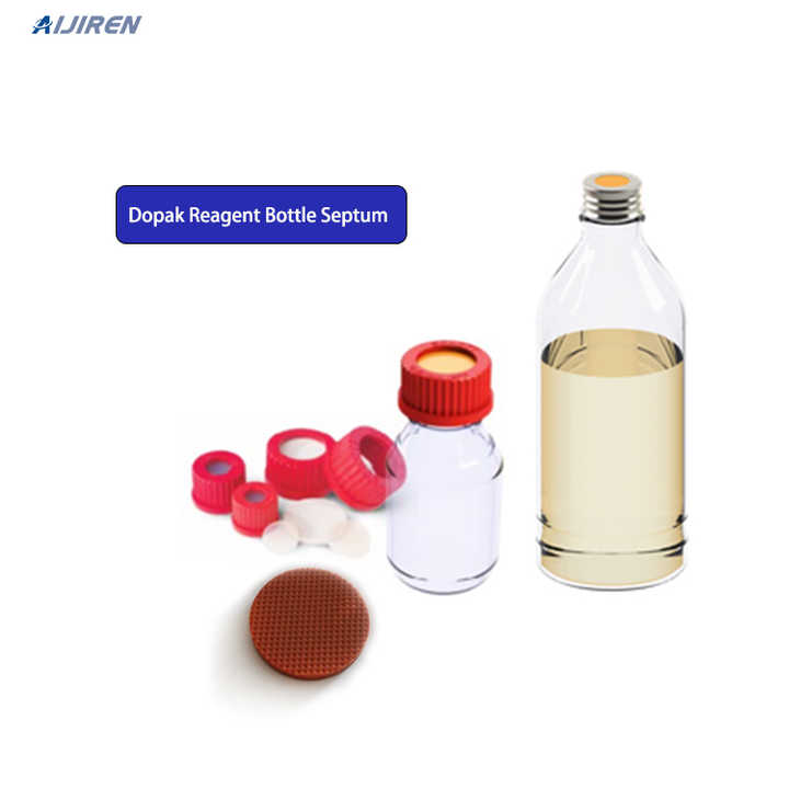 Dopak Reagent Bottle TCB Septum - Customized Natural Rubber