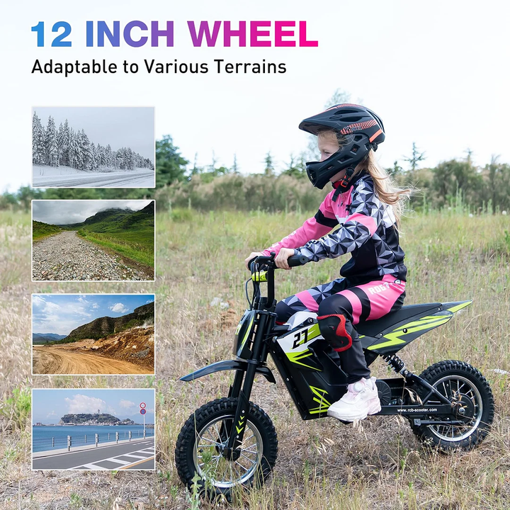 RCB 12-Inch 36V 300W R9X Electric Kid E-Bike - Fun & Speed