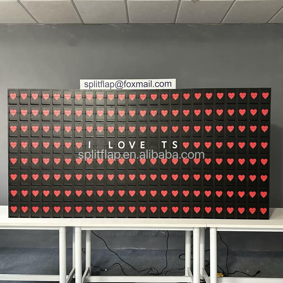 Airport Departure Board Generator Flip Letter Signs Split Flap Display ...