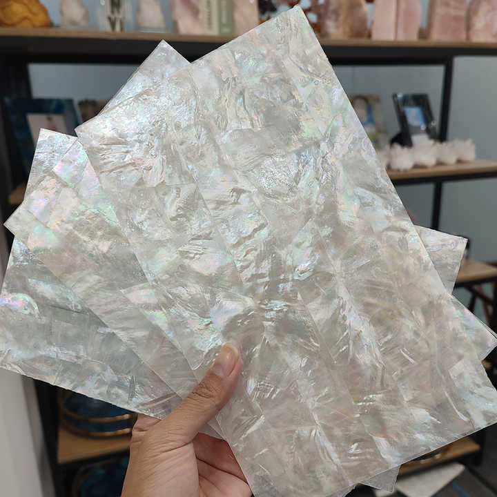 Eco-Friendly Laminated Capiz Shell Veneer Sheets for Decorative Wall ...