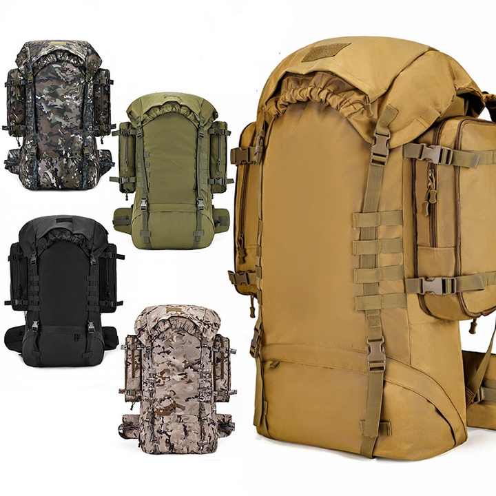 120L Large Capacity Outdoor Sports Hiking Backpack Unisex Fashionable ...