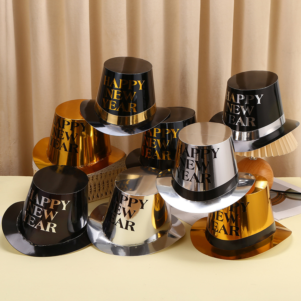 Stylish and Comfortable happy new year 2025 hats for Bulk Purchases