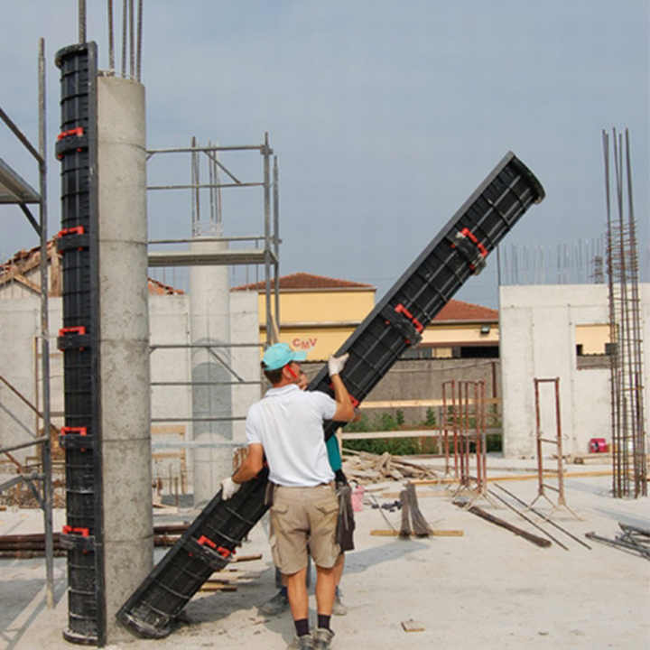 Plastic Dia 300mm Concrete Column Formwork - Durable & Reusable