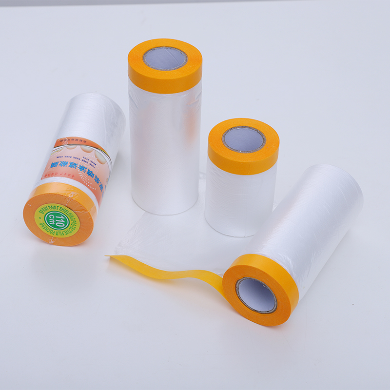 Masking Film Painter Pre-Taped Film For Outdoor