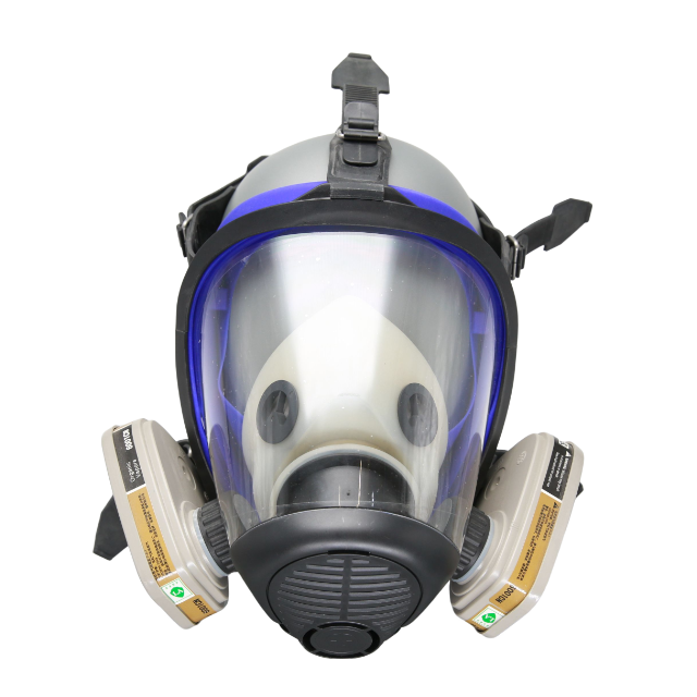 Ayonsafety EN 136 Cone-designed Dual-Filter High Quality Silicone Full ...