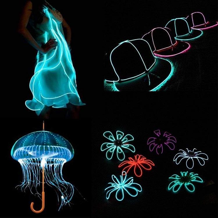 High Bright Multicolor Luminescent Cold Light Electroluminescent EL ...