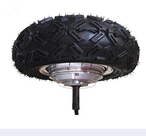 Wide tyre design 13 inch Hub Motor Wheel Electric 60v 1000w For ...