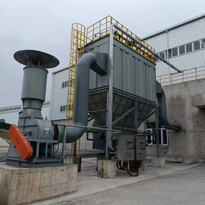 Factory Price Cement Kiln Dust Collector Sand Blasting Paint Room Dust ...