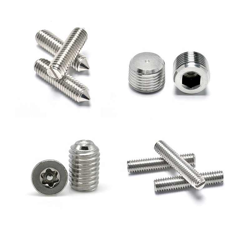Cup Point Set Screws XunLiu 316 Stainless Steel Internal Hex Socket Cup ...