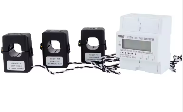 Clamp 200A CT Input Type Three Phase Multifunction Power Meter/indirect ...