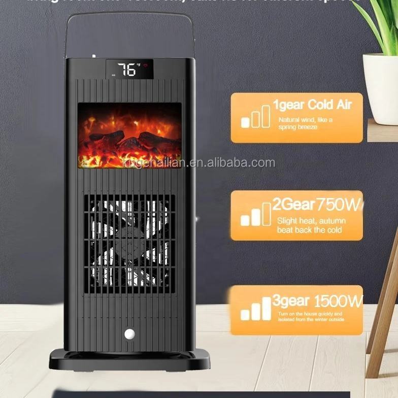 2024 Fireplace Heater PTC Heating Element Tower Standing Heater ...